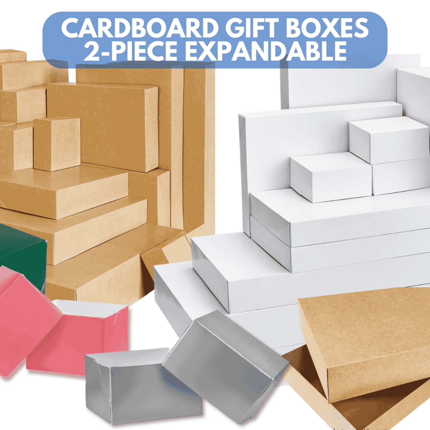 Sleek Cardboard Gift Box Elegance Quality | Prestige & Fancy